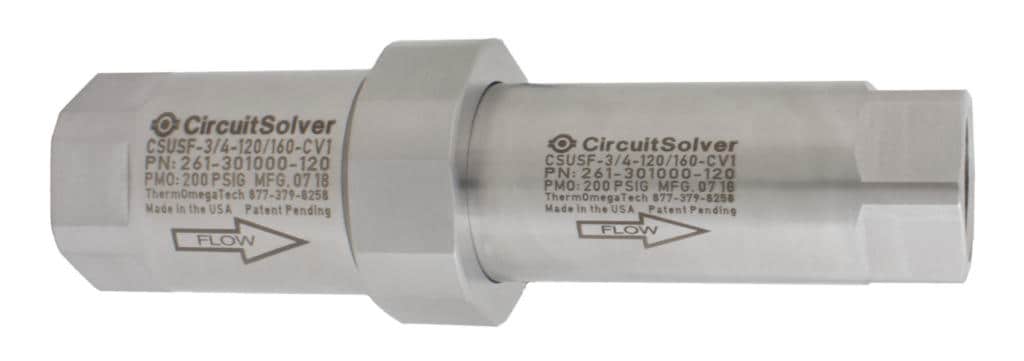 ThermOmegaTech® Releases the CircuitSolver® Sanitary Flush Valve